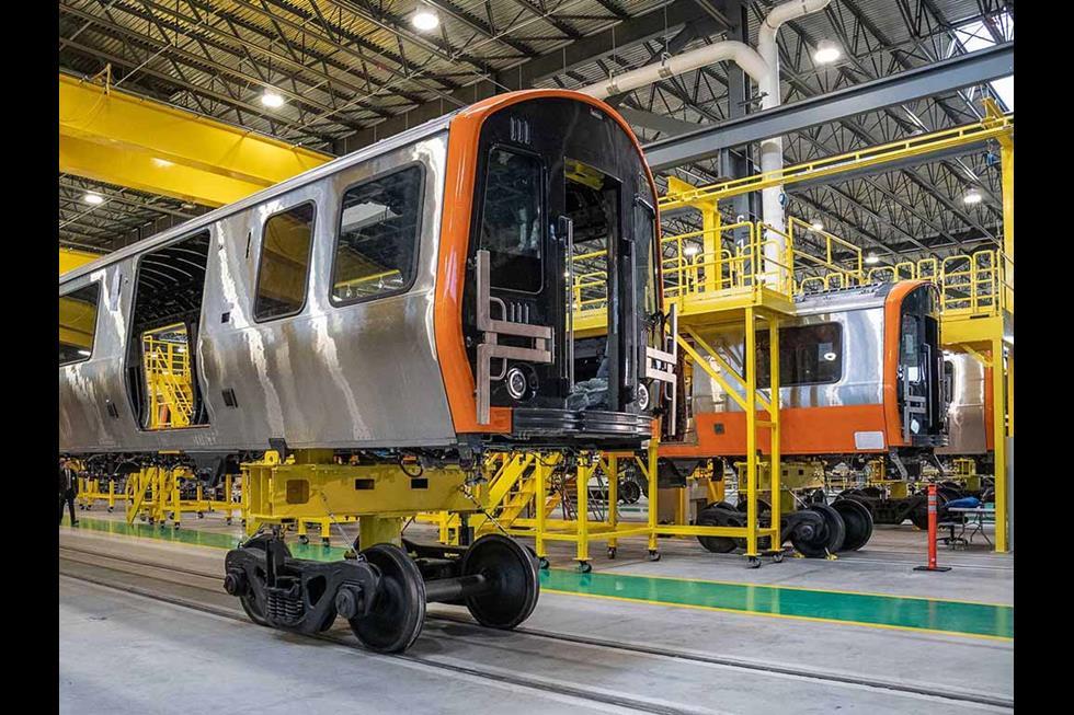First CRRC metro cars assembled in Springfield delivered to Boston ...